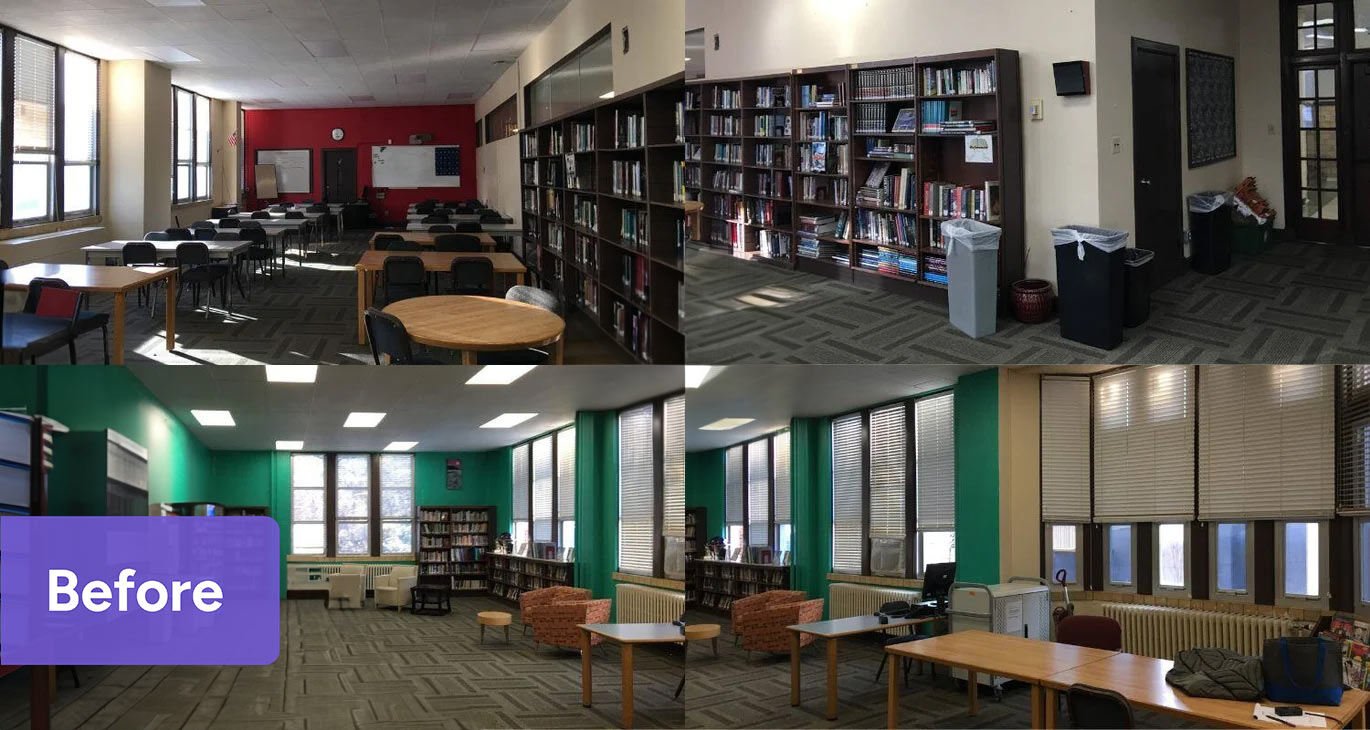 Bishop Ward High School's Library Design Upgrade | Circadia